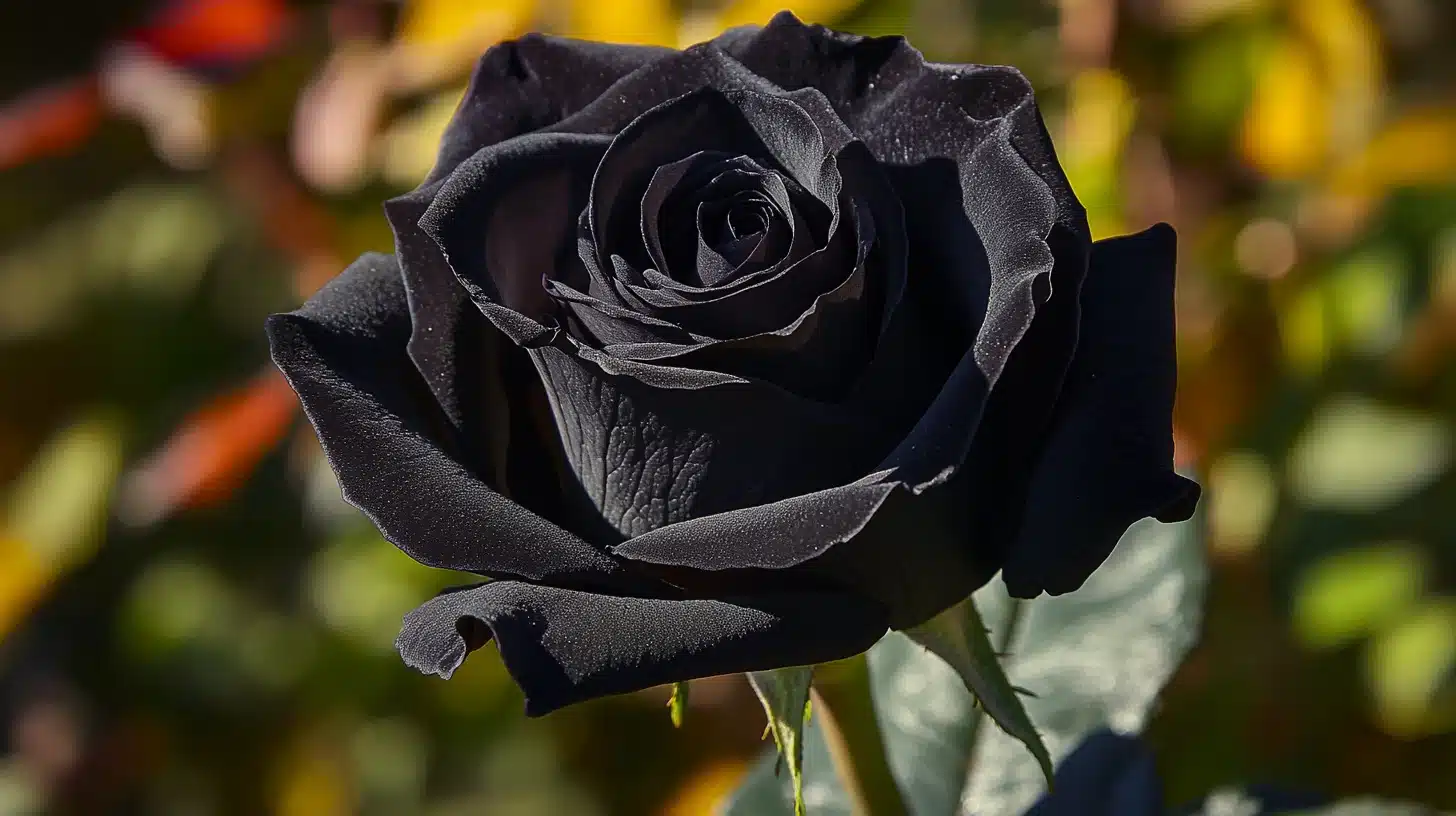 Rose Noire : signification symbolique dans le langage des fleurs ...