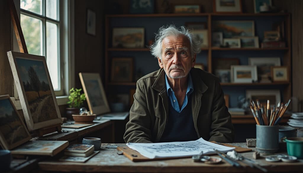 La signification cachée dans les autoportraits de William Utermohlen ...